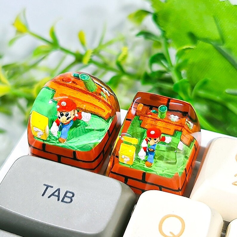 Super Mario Keycap Mario Keycap Game Keycap for Cherry MX - Etsy
