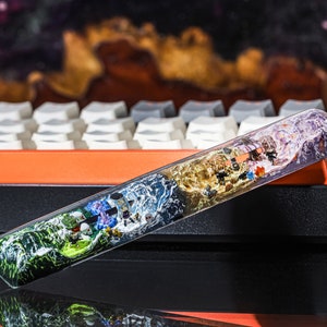 ESC Resin Keycap, Anime Spacebar Resin Handmade Keycap, Anime Character ...