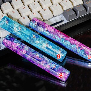 Koi Fish Spacebar, Sword Spacebar, Custom Spacebar, Artisan Keycap ...