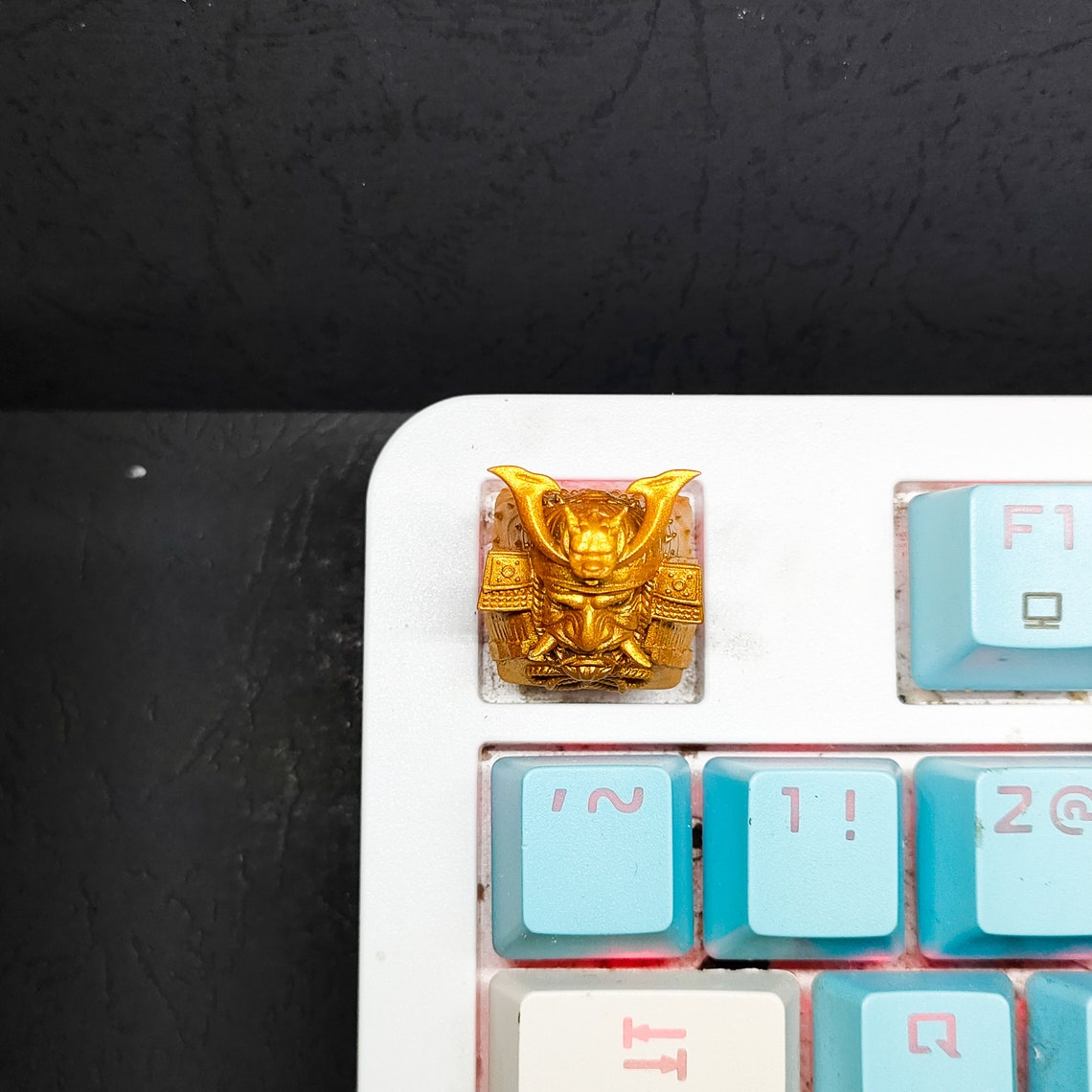 Samurai Keycap Artisan / Handmade Keycap / Samurai Keycap for | Etsy