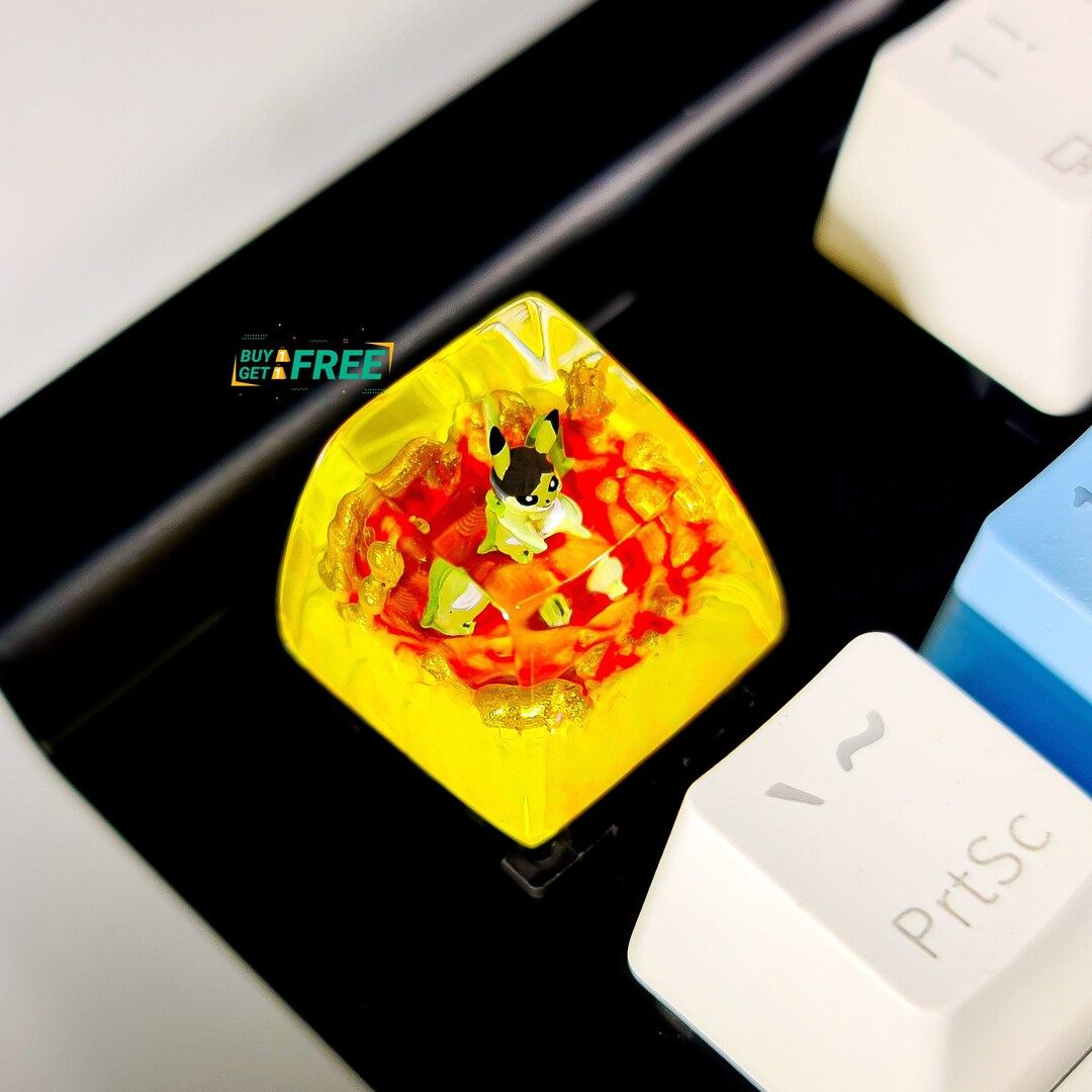 Pokemon Keycap Pikachu Keycap Pokemon Cosplay Keycap Custom - Etsy