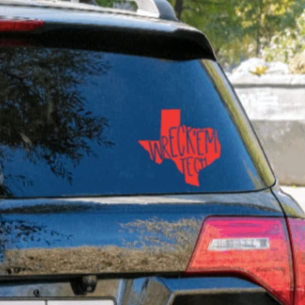 Texas Tech Sticker - Etsy