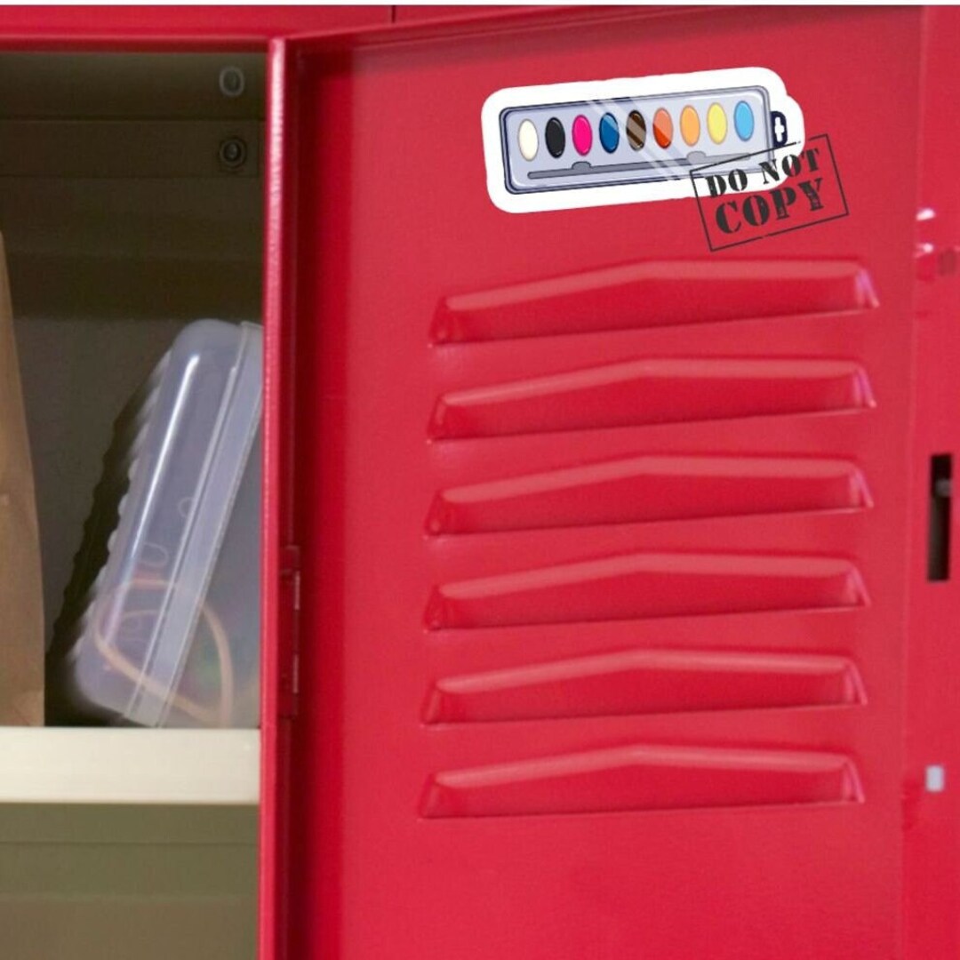 Paint Swatch Sticker, Paint Palette Decal - Etsy