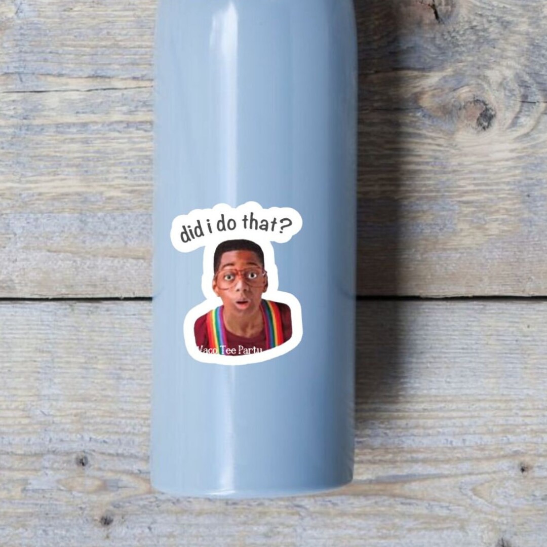 Did I Do That Sticker, Steve Erkel Sticker, Family Matters Sticker ...
