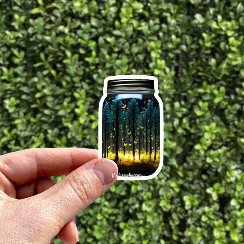 Mason Jar Decal - Etsy
