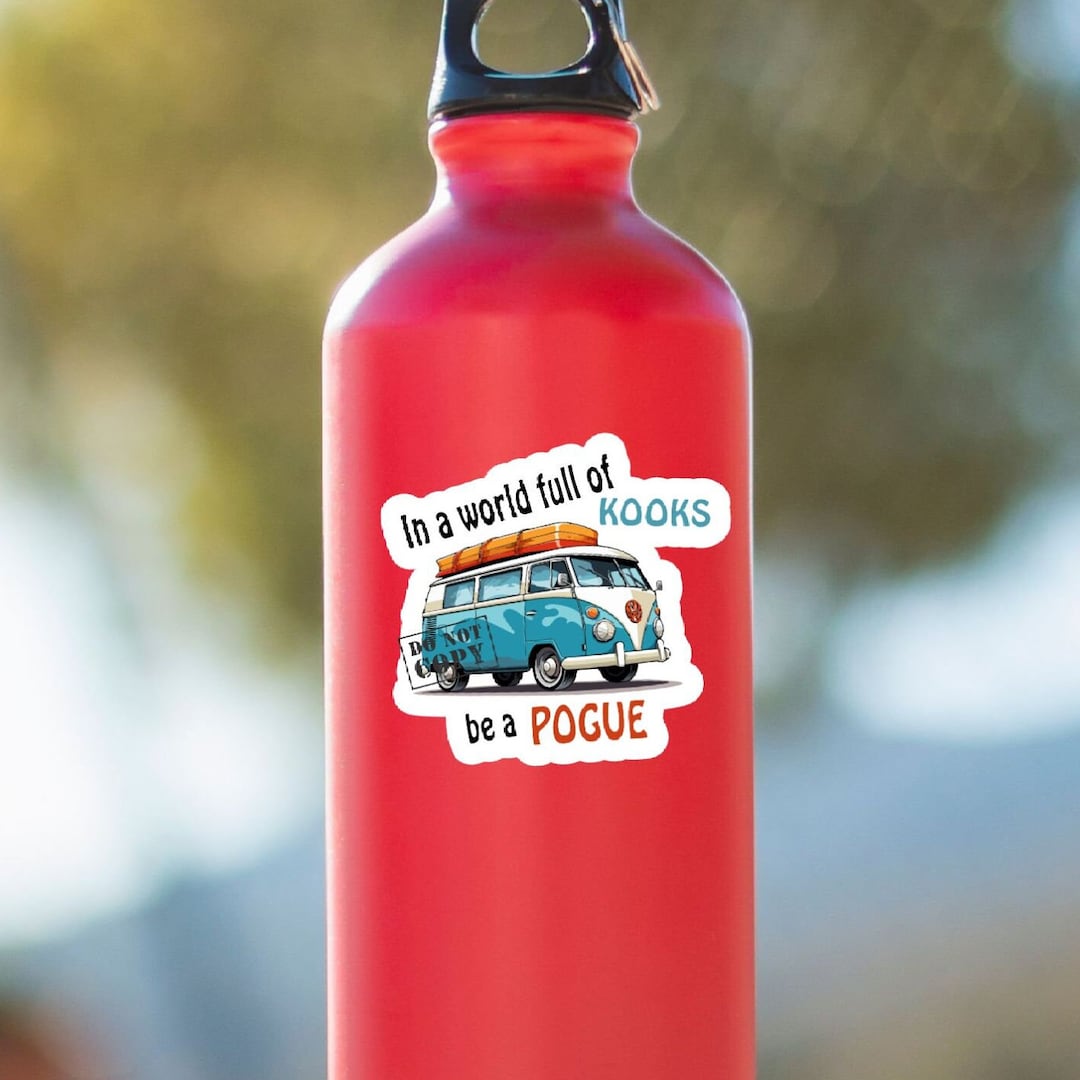 Outer Banks Sticker, in a World Full of Kooks Be A Rogue Sticker - Etsy