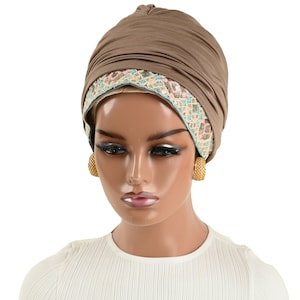 PRE-TIED Luxury Turbans With Appliqué Limited Edition ELEGANT Wedding ...