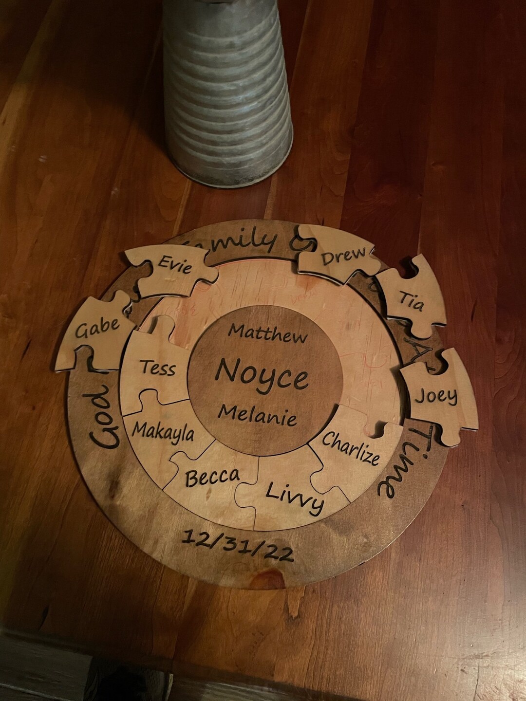 Family Unity Puzzle - Etsy