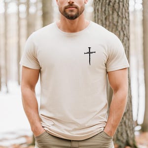 Faith Cross Shirt: Christian Graphic Tee, Religious Gift - Etsy