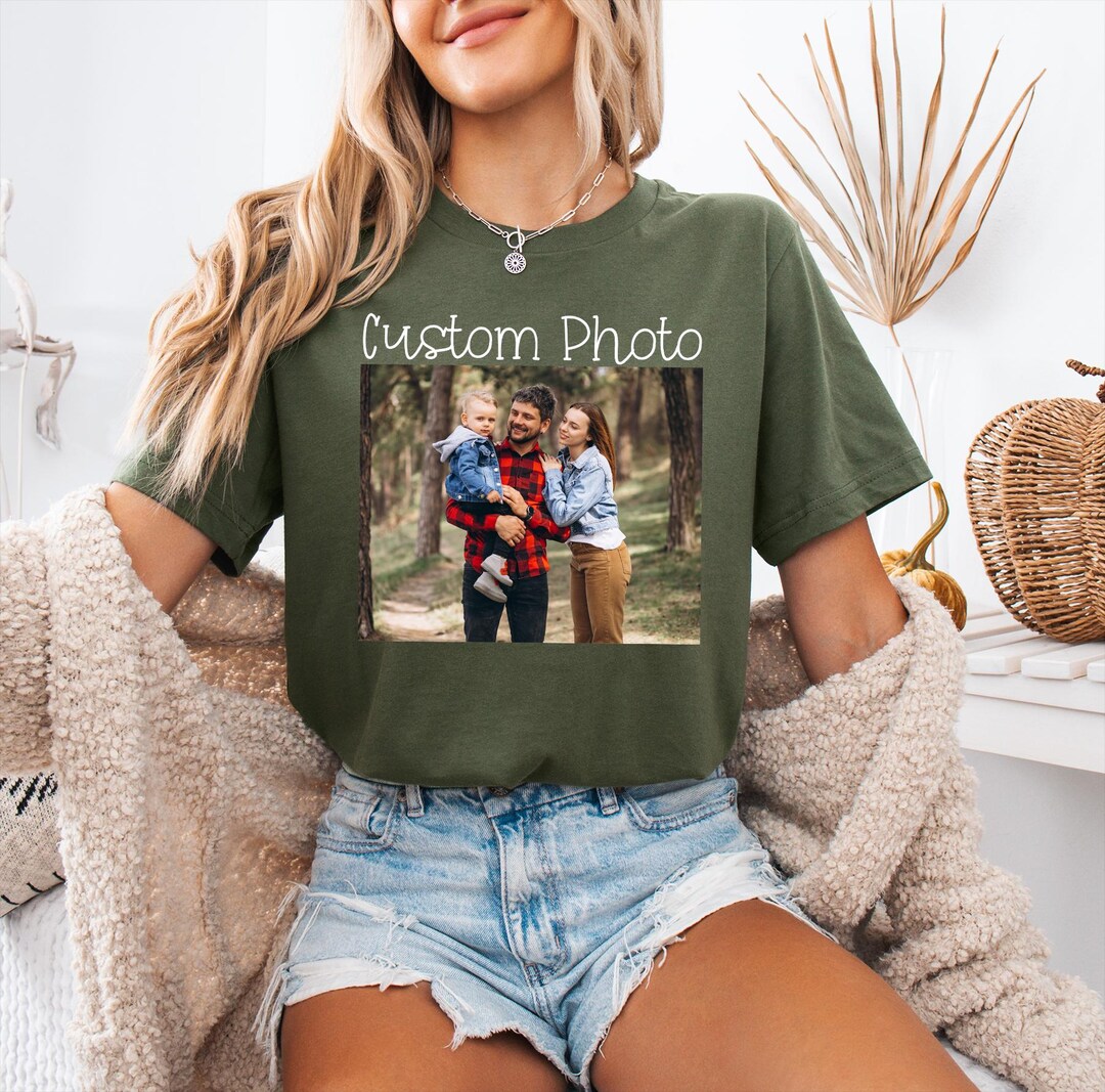 Personalized Photo T-shirt : Custom Picture Tee for Group Trip - Etsy