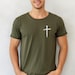 Faith Cross Shirt: Christian Graphic Tee, Religious Gift - Etsy