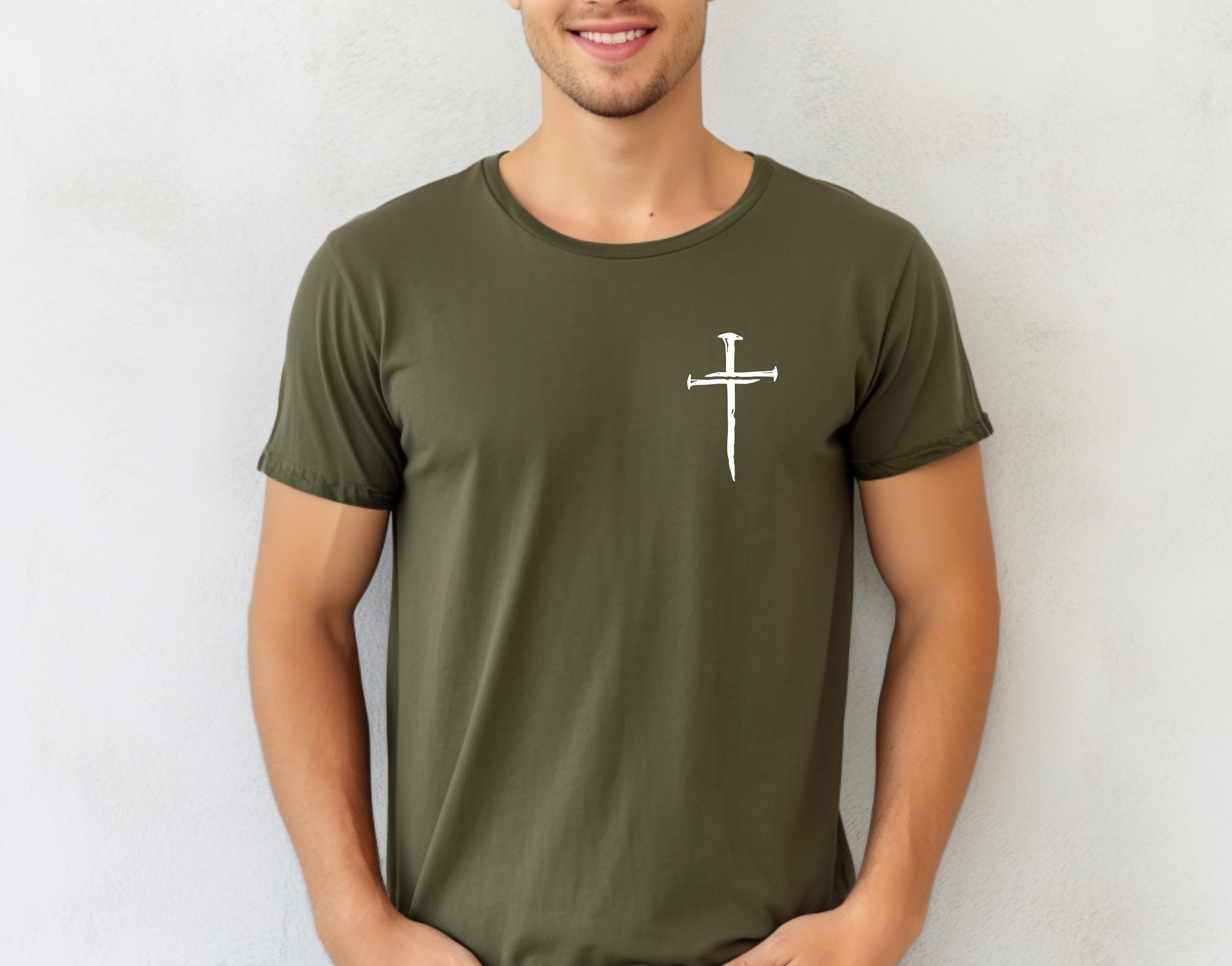 Faith Cross Shirt: Christian Graphic Tee, Religious Gift - Etsy