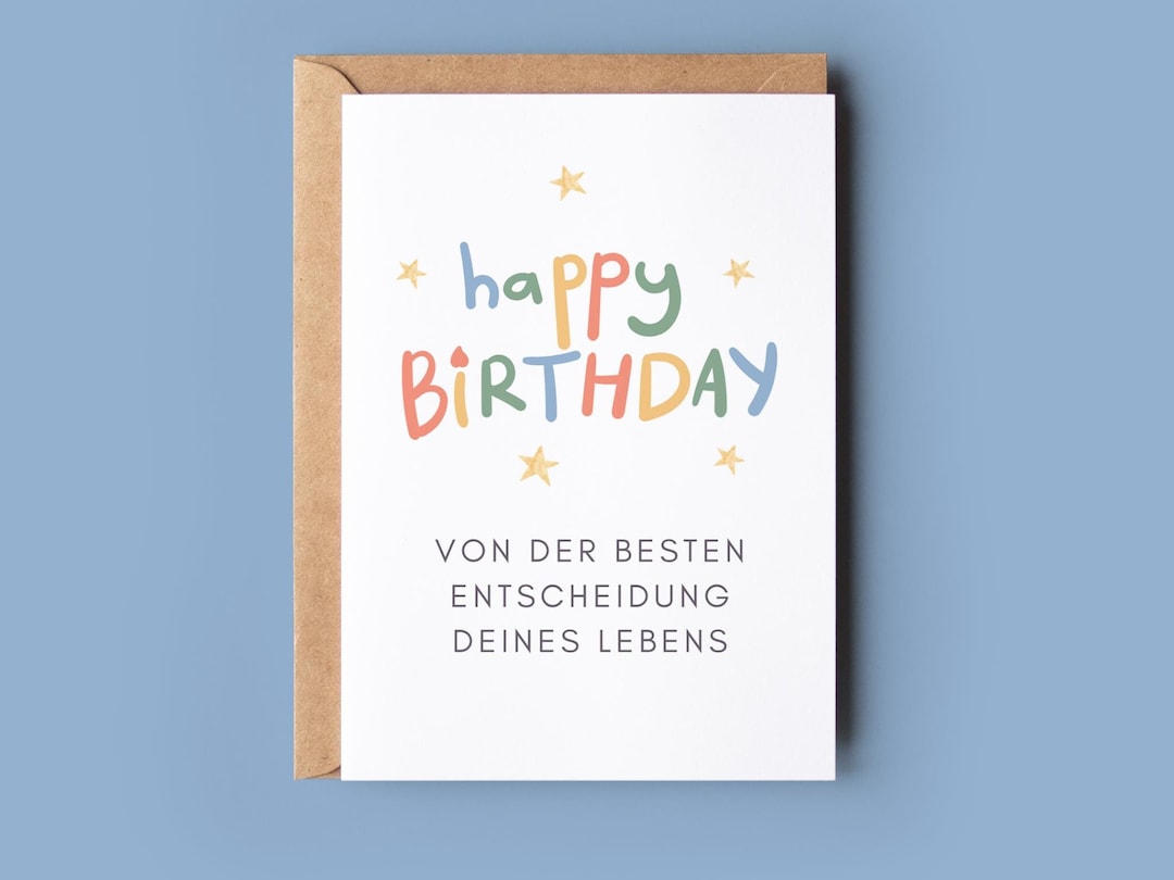 Funny Birthday Card for a Friend, Cheeky Greeting Card for a Husband ...