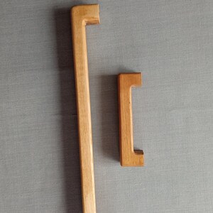 Wooden Handle Craftsman Style Furniture Knob Drawer Pulls - Etsy