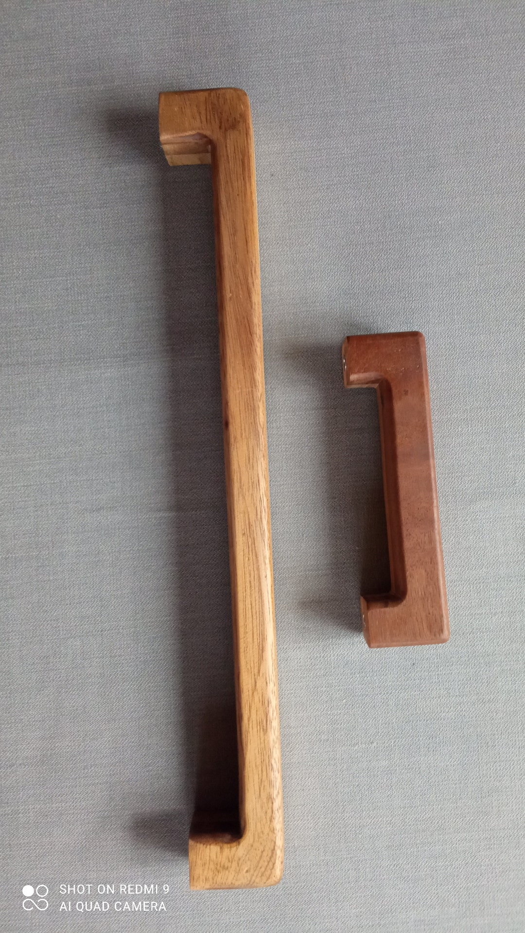 Wooden Handle Craftsman Style Furniture Knob Drawer Pulls - Etsy