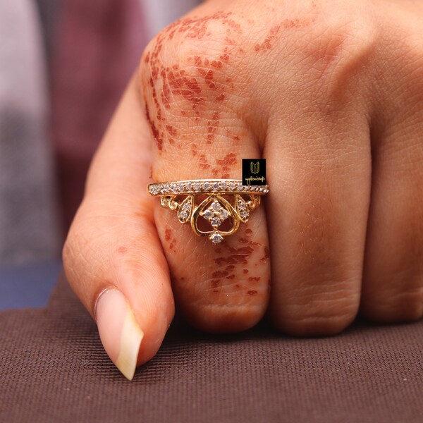 Tiara Ring - Etsy