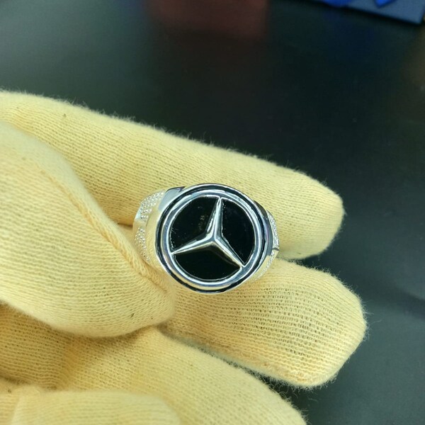 Mercedes Benz Mens Rings - Etsy