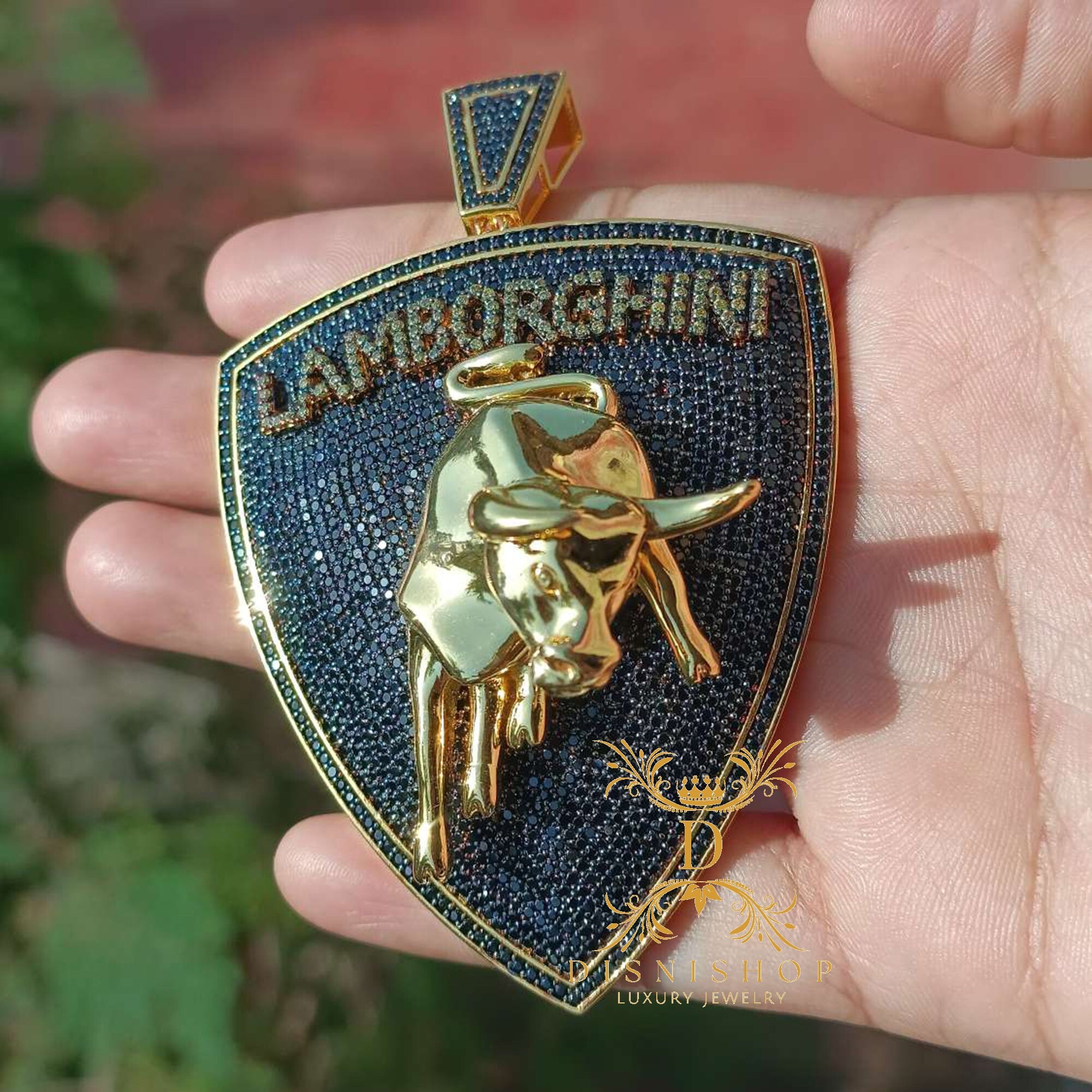 Diamond Gold Lamborghini