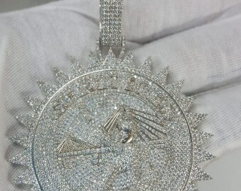 Iced Out Cartoon Character Rapper Griffin Charm Pendant - Etsy