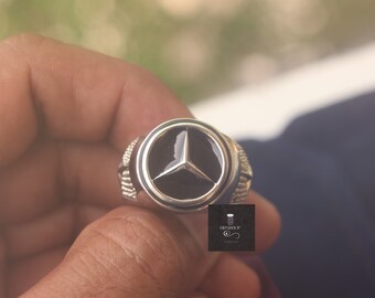 Mercedes Gold Ring - Etsy