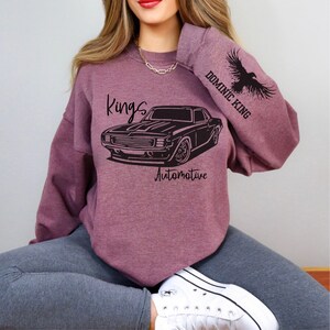 Dominic King the Ravenhood Officially Licensed Bookish Crewnecks Kate ...