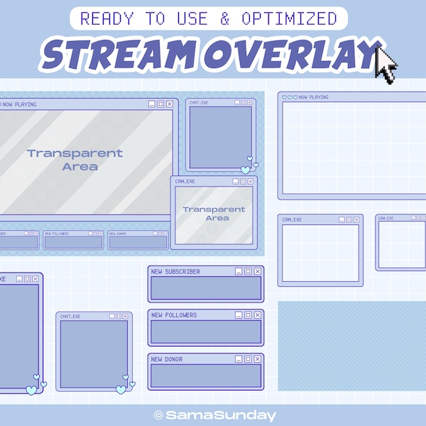 Windows Twitch Overlay - Etsy