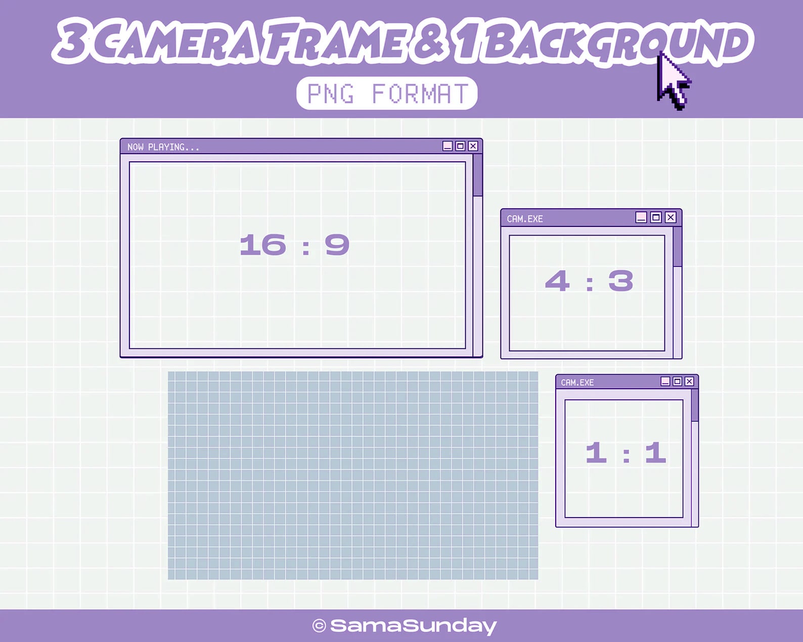 Stream Overlay Package Twitch, Twitch Stream Package, Purple Pastel ...
