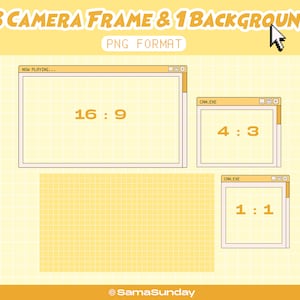 Stream Overlay Package Twitch, Yellow Twitch Stream Package,yellow ...