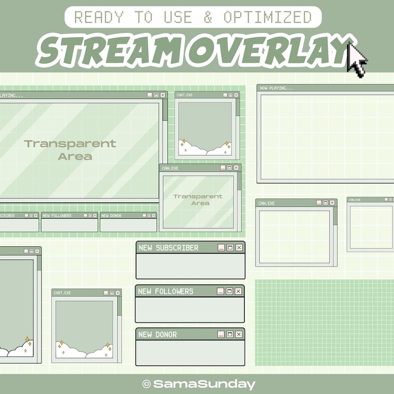 Windows Twitch Overlay - Etsy