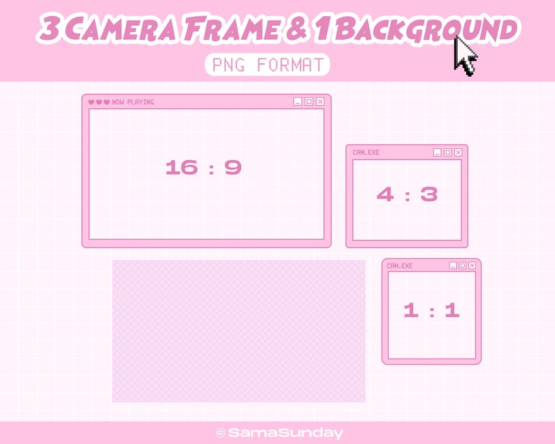 Stream Overlay Package Twitch, Pink Twitch Stream Package, Pink Pastel ...