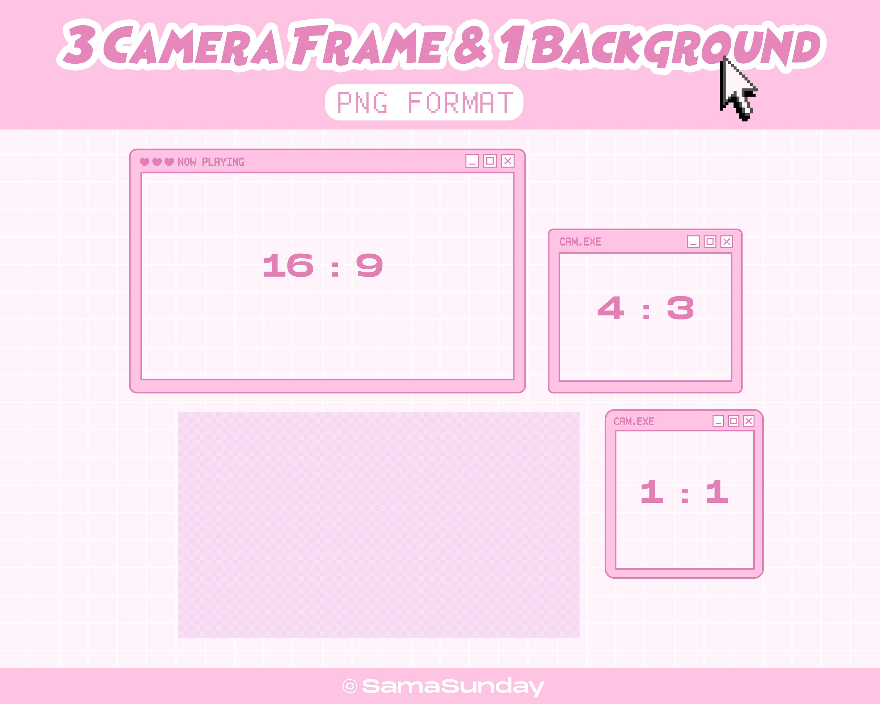 Stream Overlay Package Twitch, Pink Twitch Stream Package, Pink Pastel ...