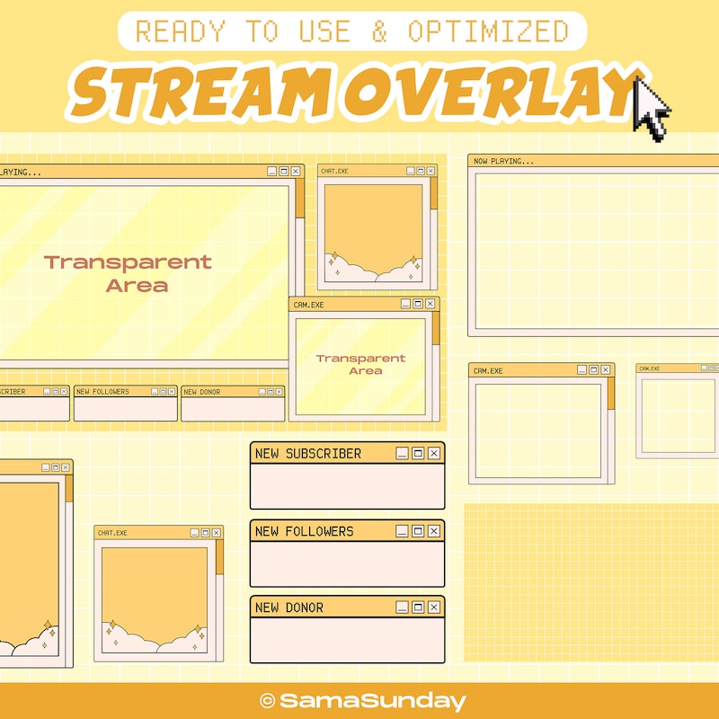 Windows Twitch Overlay - Etsy