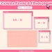 Stream Overlay Package Twitch, Twitch Stream Package, Pinky Rose Pastel ...