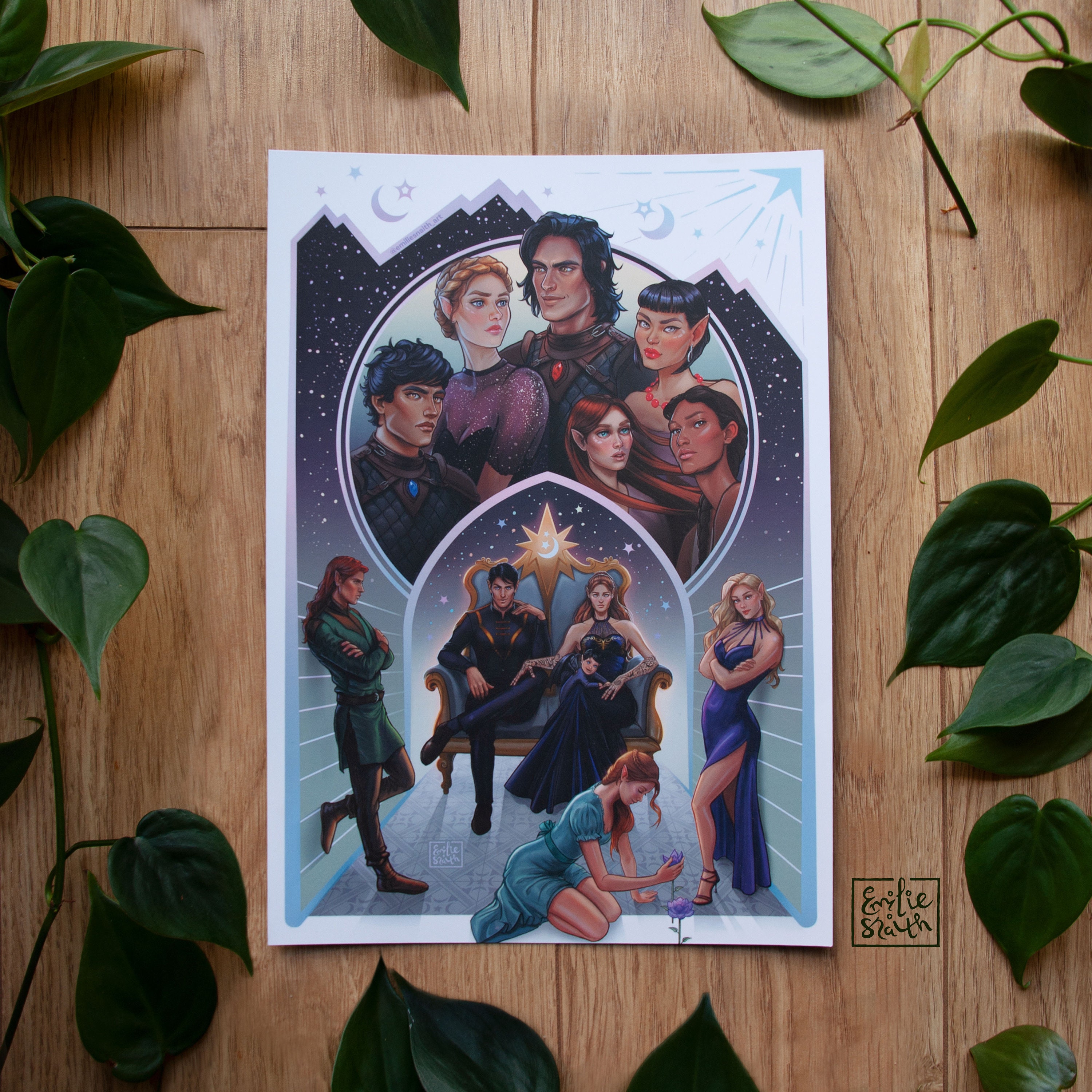 A4 ACOTAR POSTER - Etsy