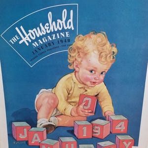 The Household Magazine January 1940. Fiction, Homemaking and ...