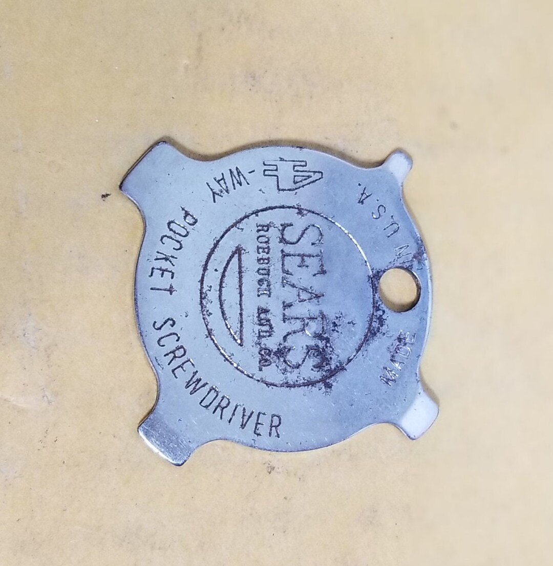 Sears Craftsman 4 Way Pocket Screwdriver Screwdriver Keychain Fob - Etsy