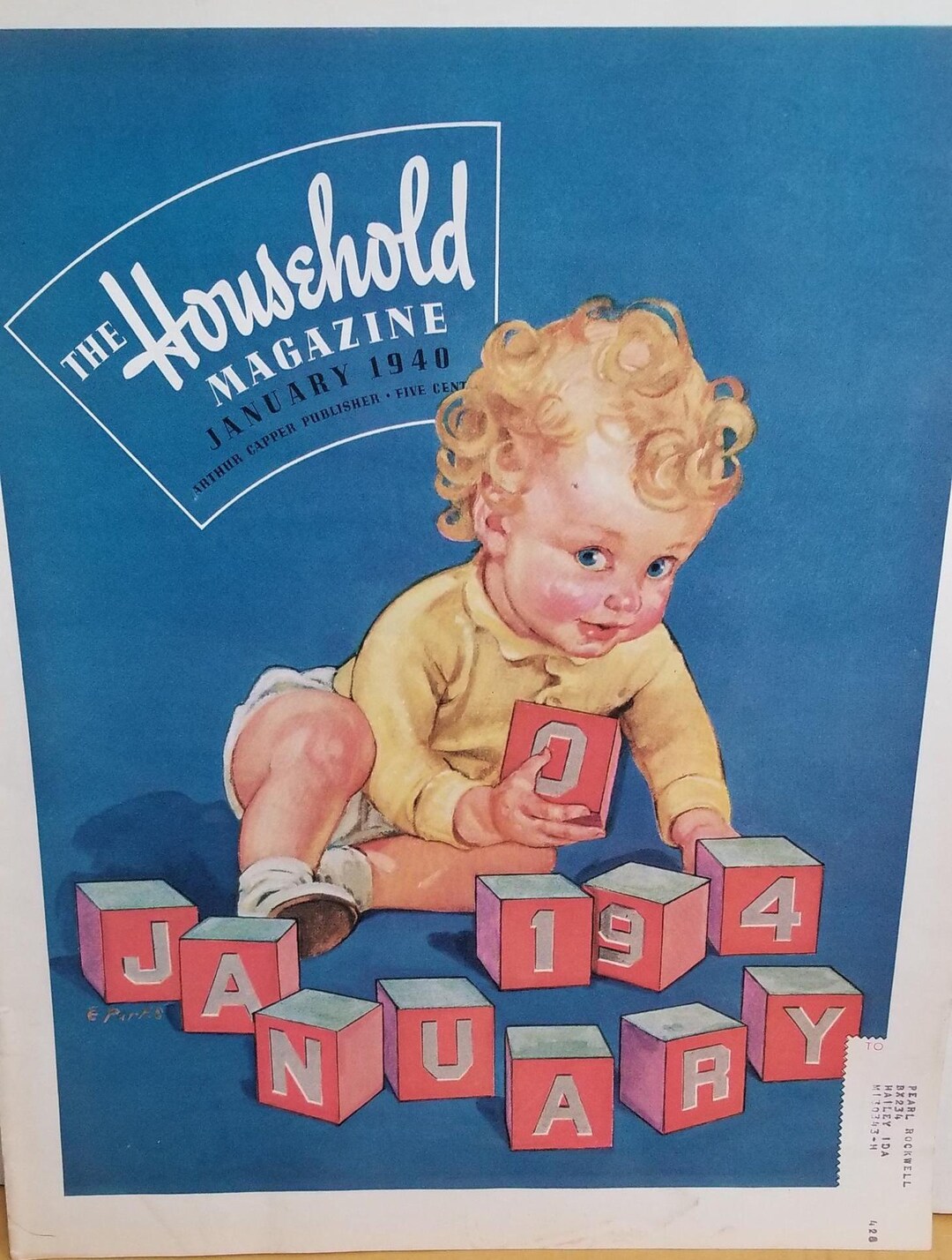 The Household Magazine January 1940. Fiction, Homemaking and ...