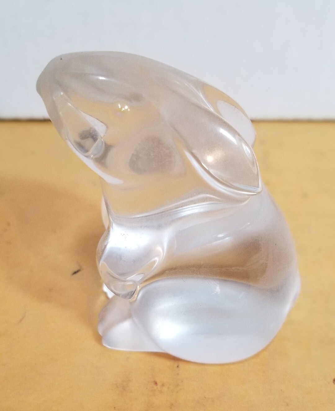 Signed BACCARAT Glass Rabbit Bunny Paperweight - Etsy