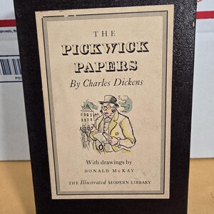 The Posthumous Papers of the Pickwick Club by Charles Dickens 1943 HC ...