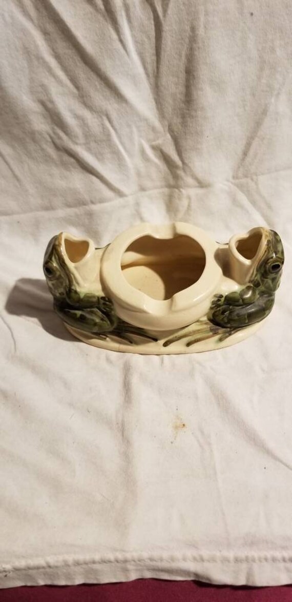 Brush Mccoy 7 Long Double Frog Ashtray Marked .042. - Etsy