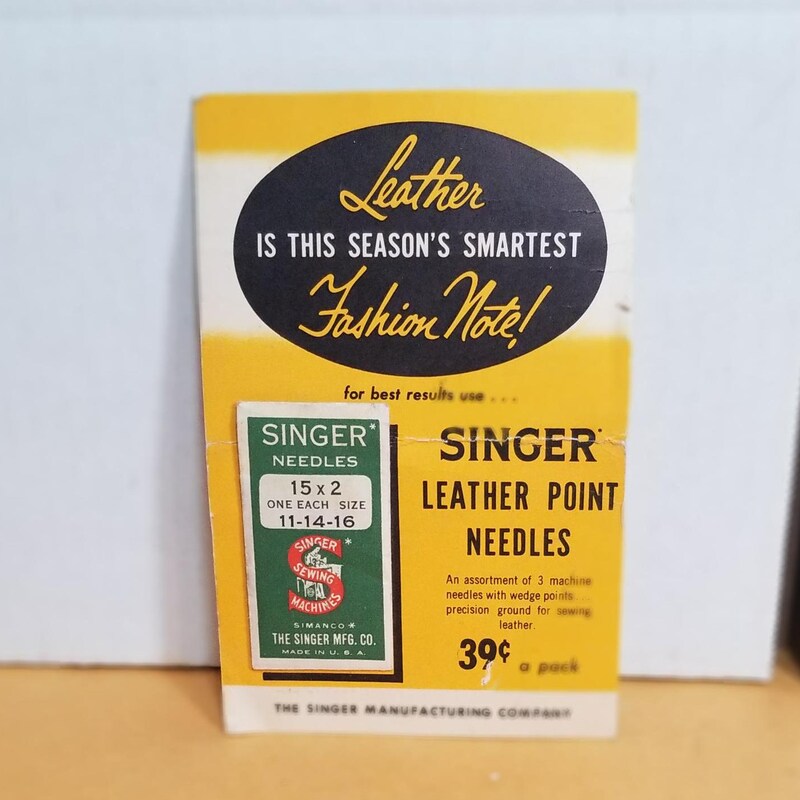 Vintage Needle Packs - Etsy