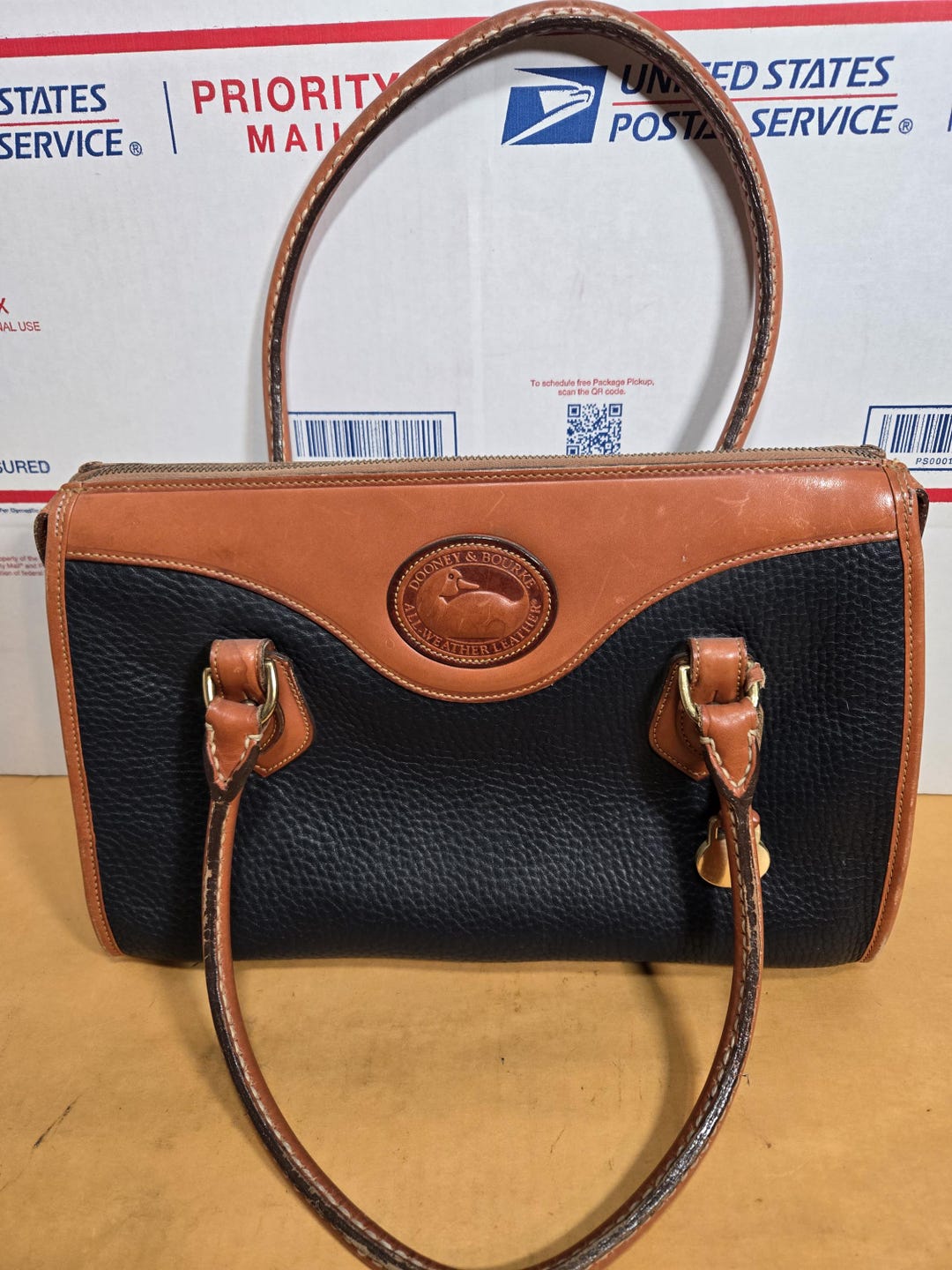 Original Dooney & Bourke Designer Satchel All Weather Leather Purse - Etsy
