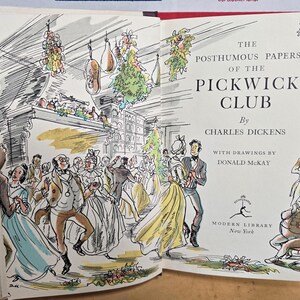 The Posthumous Papers of the Pickwick Club by Charles Dickens 1943 HC ...