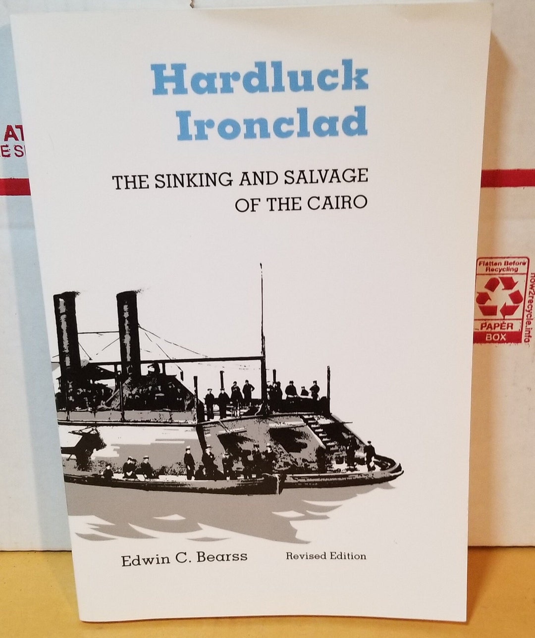 Hardluck Ironclad the Sinking and Salvage of the Cairo Paperback Book by Edwin Bearss 1980 - Etsy