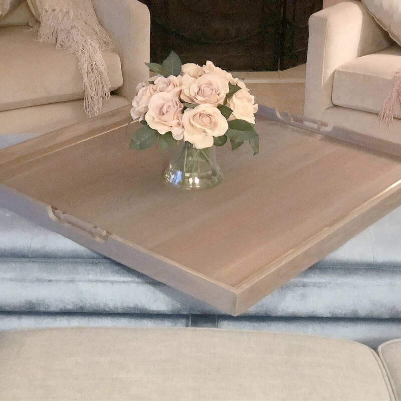 Oversized Ottoman Tray - Etsy