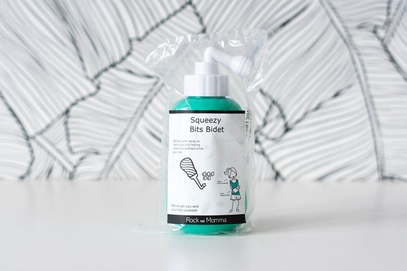 Squeezy Bits Bidet Perineal Water Bottle Sitz Bath - Etsy