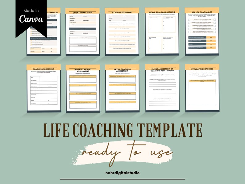 Done for You, Life Coaching Session, Client Session Notes, Coaching ...