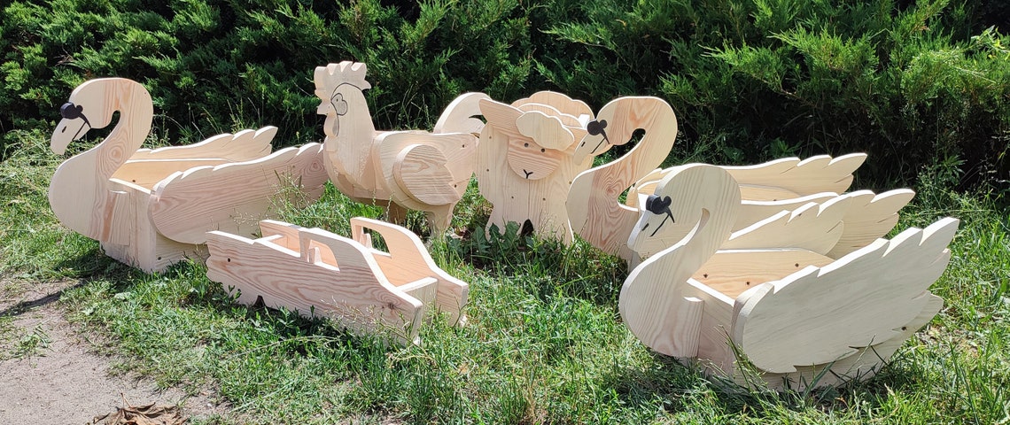 Cow Planter Box, Woodworking Plans (PDF, SVG) - Etsy