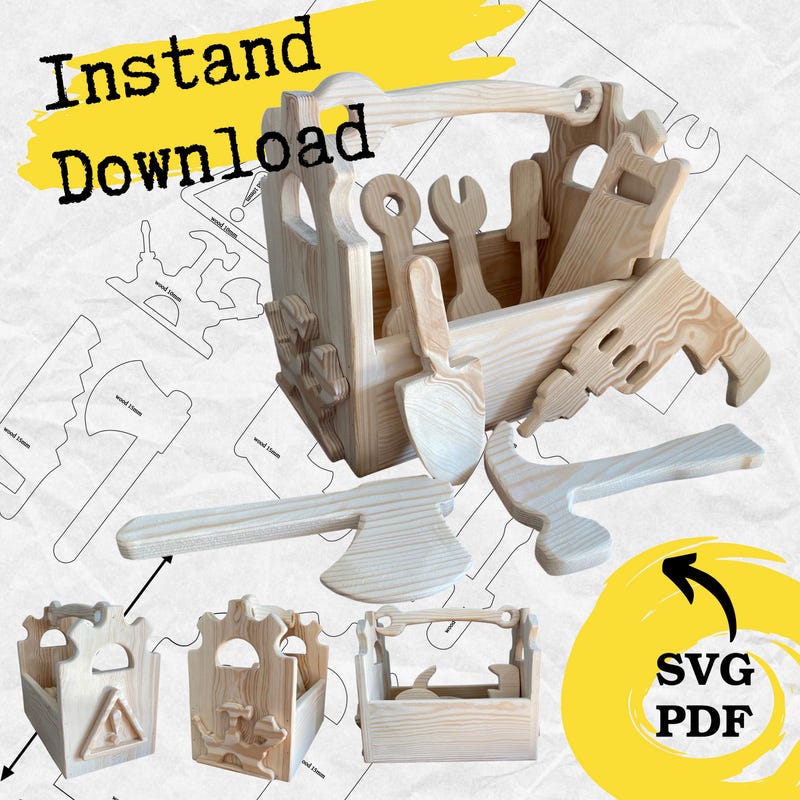 Toy Toolbox Organizer - Etsy UK