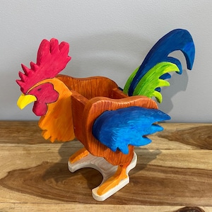 Rustic Rooster Planter Box - DIY Woodworking Plans (SVG & PDF) - Etsy